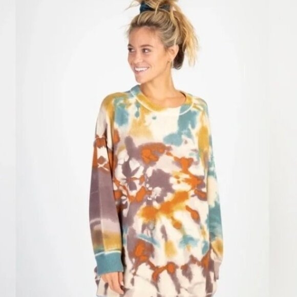 NATURAL LIFE | Sweaters | Euc Natural Life Taylor Sunset Tiedye ...